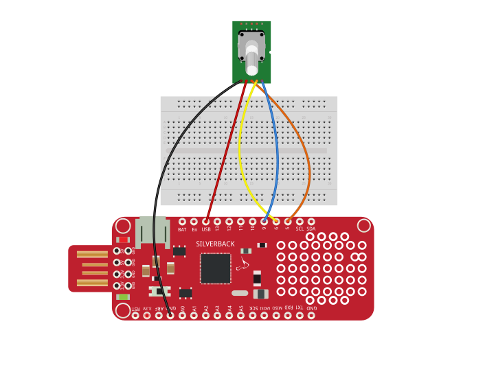 Interfacing Rotary Encoder with Surilli Basic M0 - Hackster.io