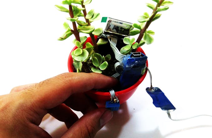 Make Your Plant Smart By Arduino Arduino Project Hub