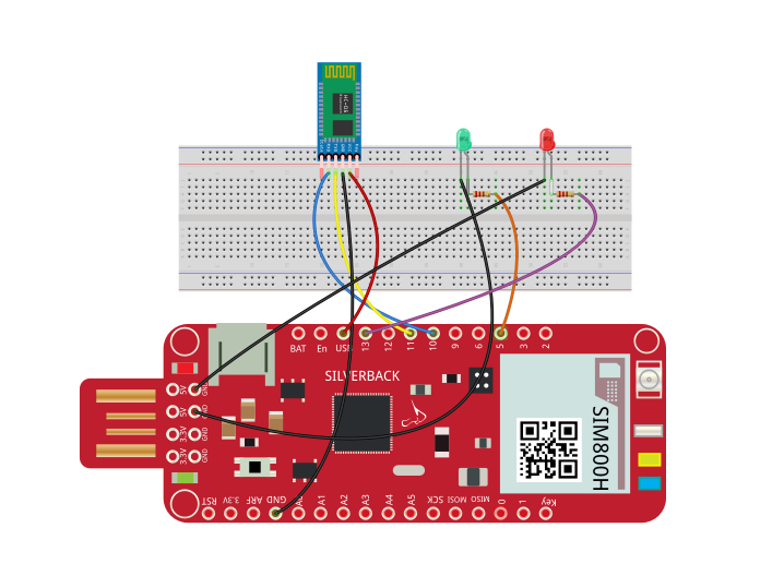 Voice Controlled LEDs Using Bluetooth HC-05 and Surilli GSM - Hackster.io