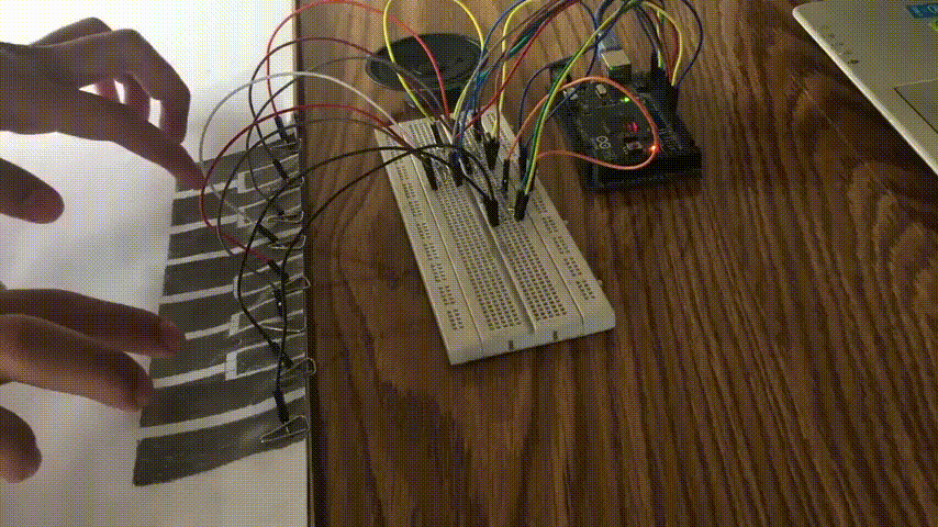 Paper Piano with Arduino - Hackster.io