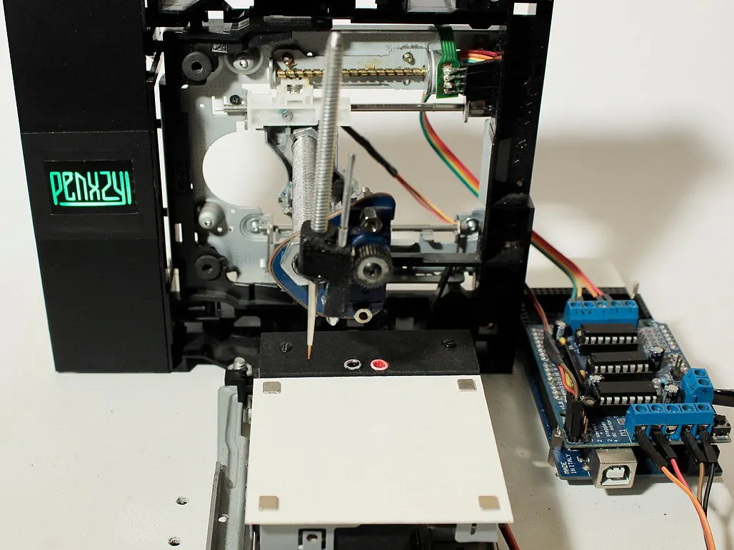 PENXZYL 3.1: Arduino Brush Plotter - CNC #SATOR #TENET - Hackster.io