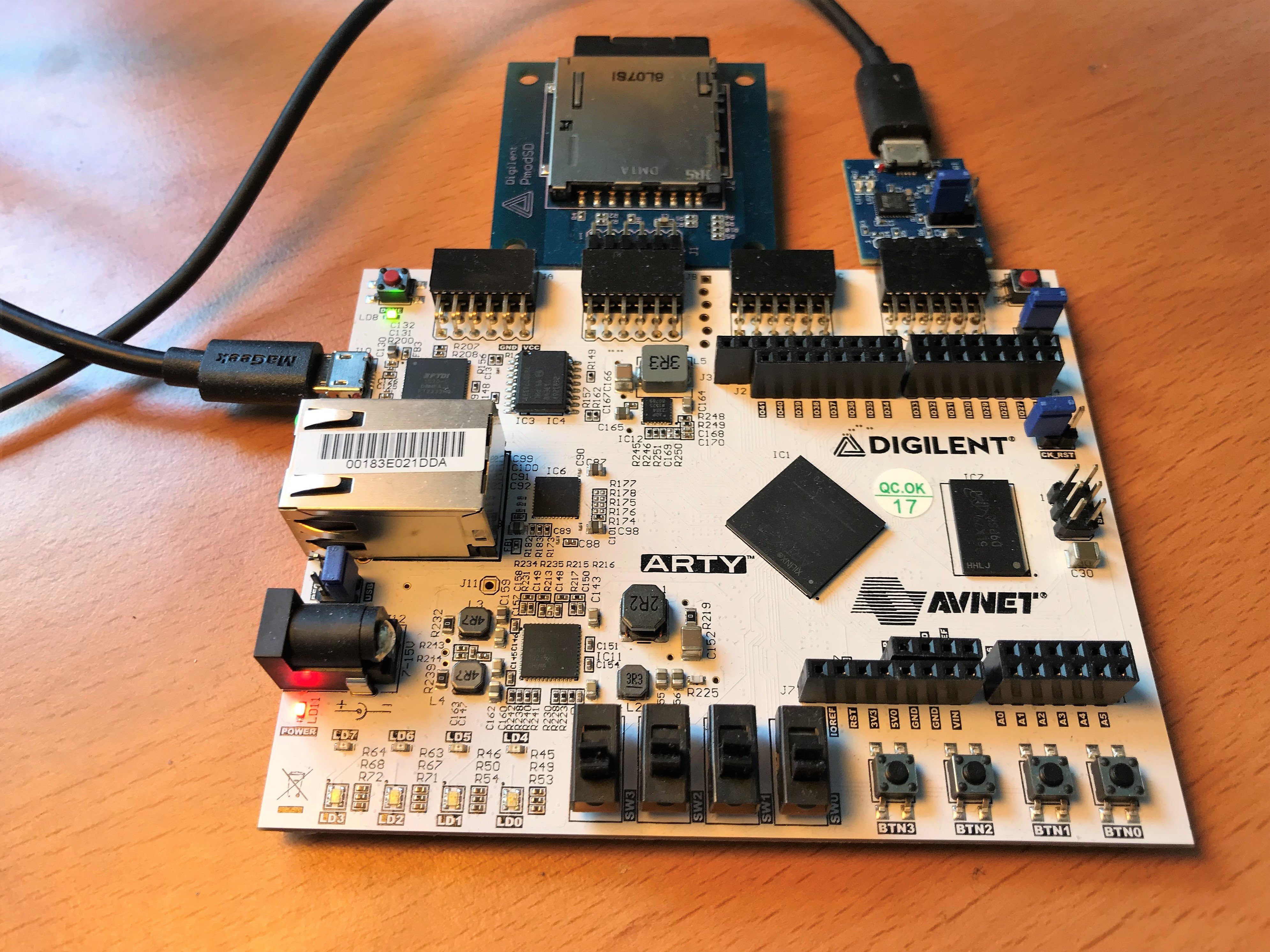 Running Embedded Lua on a Digilent Arty FPGA Board - Hackster.io