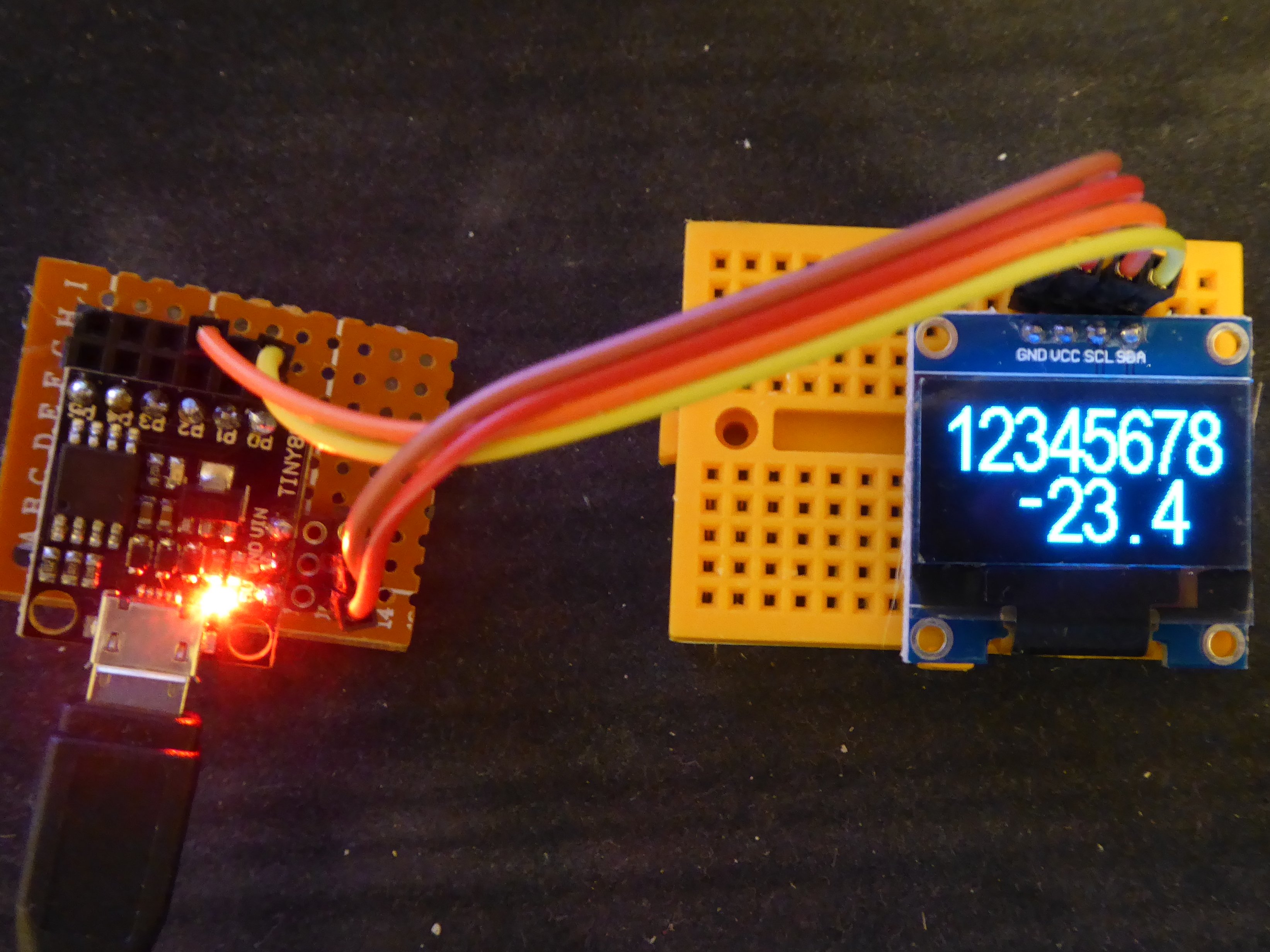 Large Fonts on an 128x64 OLED for ATTiny85 - Hackster.io