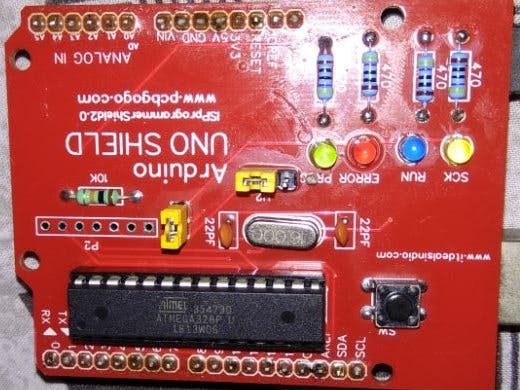 Arduino UNO AVR ISP Programmer Shield - Hackster.io Arduino UNO AVR ISP Programmer Shield - Hackster.io
