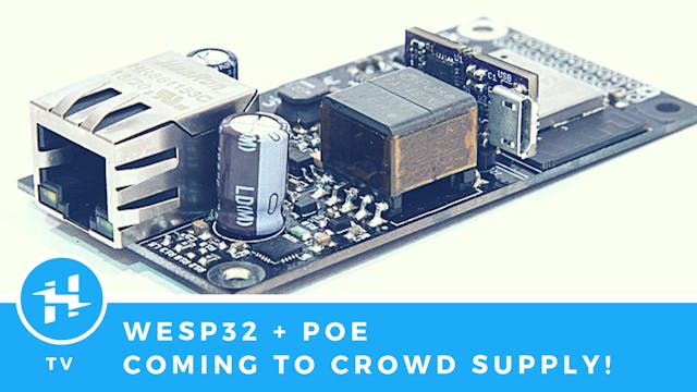 🔎 wESP32 with PoE // MCU Monday - Hackster.io
