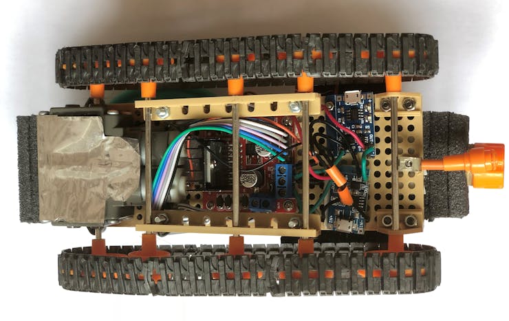 Arduino Robot w/ GoPro and FPV iPhone Control via Bluetooth - Hackster.io