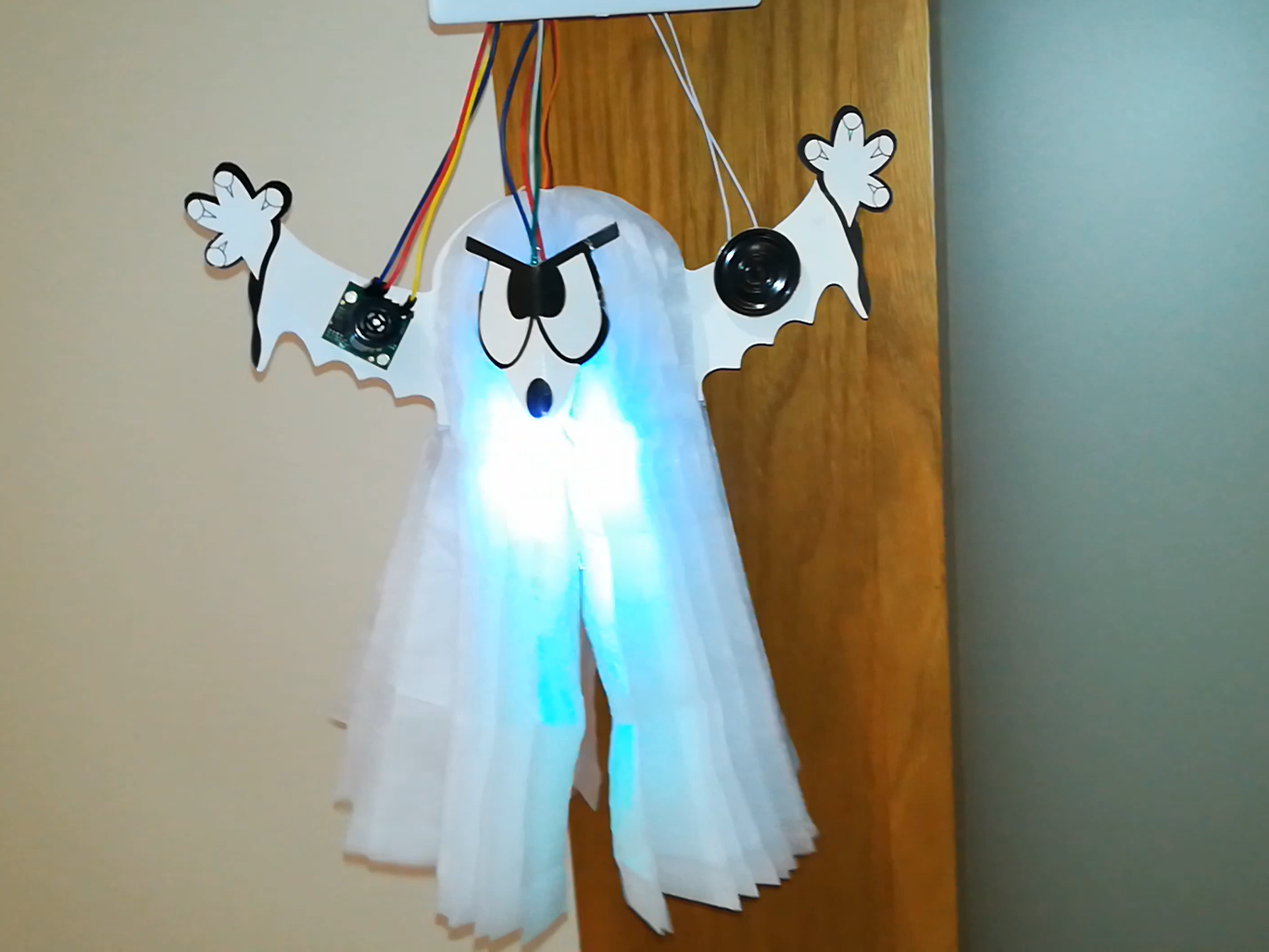 Raspberry Pi Zero W Scary Halloween Ghost - Hackster.io