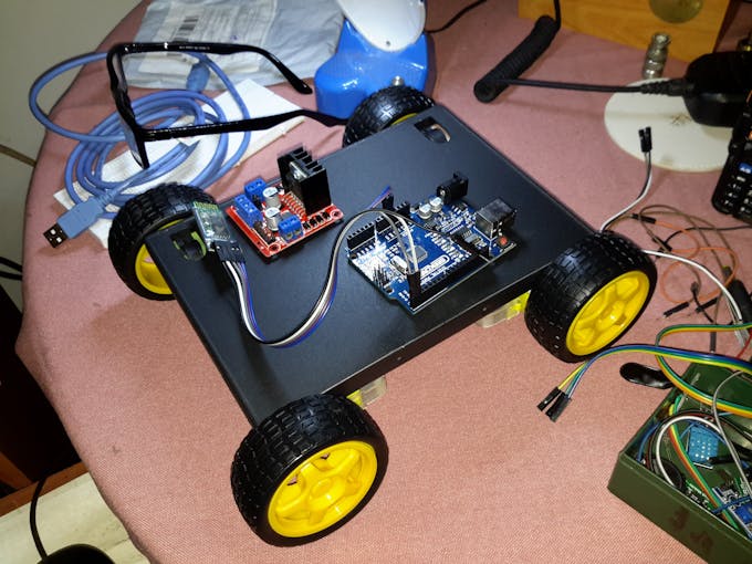 Bluetooth Controlled Car Arduino Project Hub