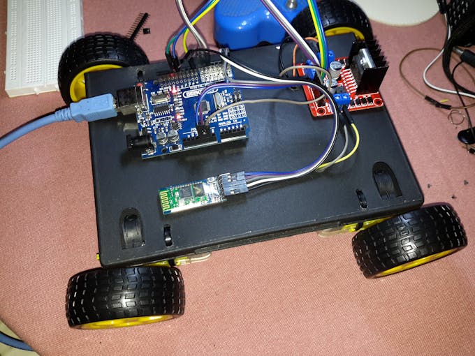 Bluetooth Controlled Car Arduino Project Hub