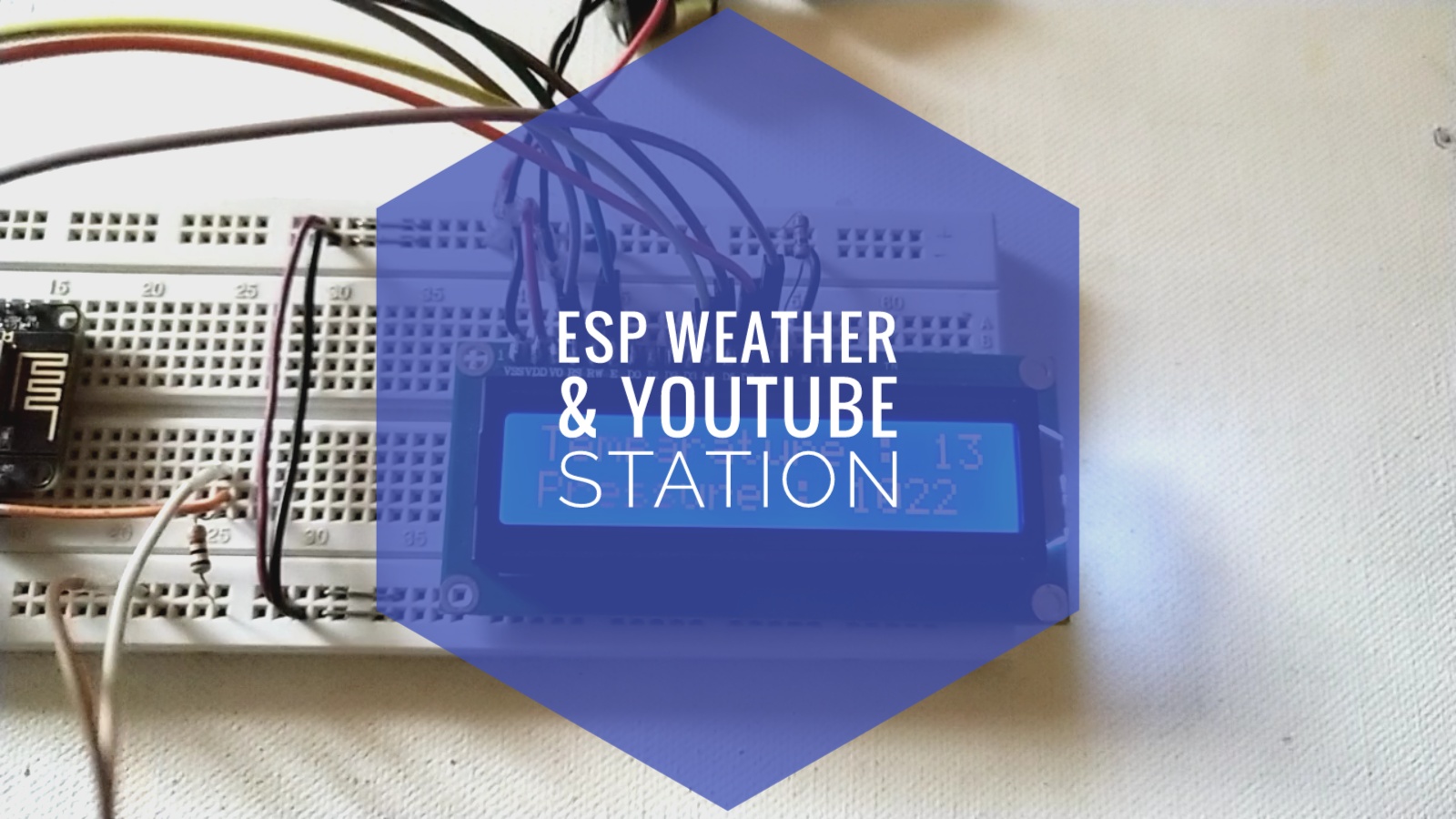 Simple Weather Station Using ESP8266 - Hackster.io