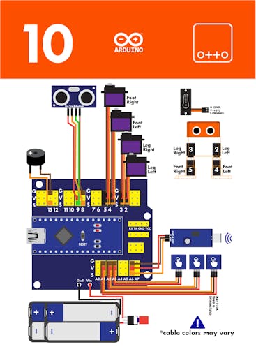 Otto Diy Arduino Bluetooth Robot Easy To 3d Print Arduino Project Hub 3278