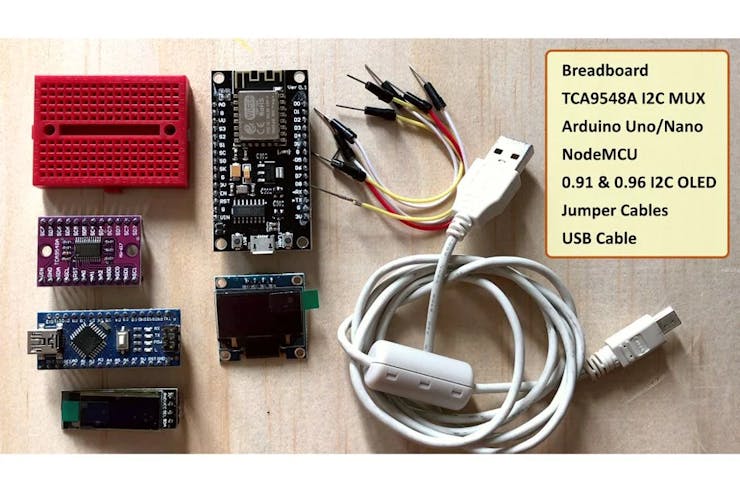 Tca9548a I2c Multiplexer Module With Arduino And Nodemcu
