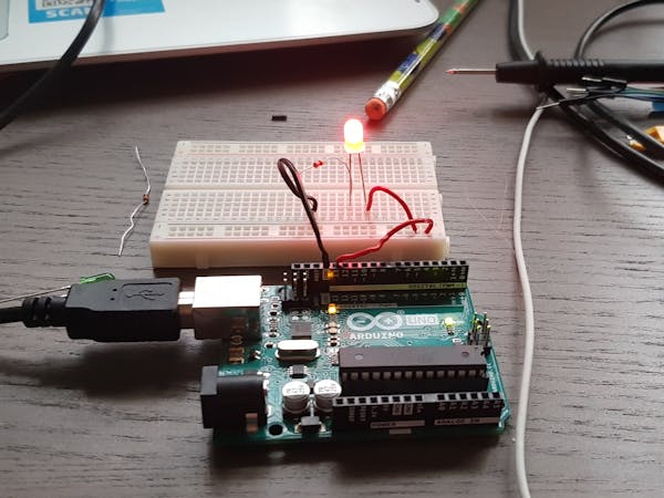 Arduino Blinking Led Arduino Project Hub
