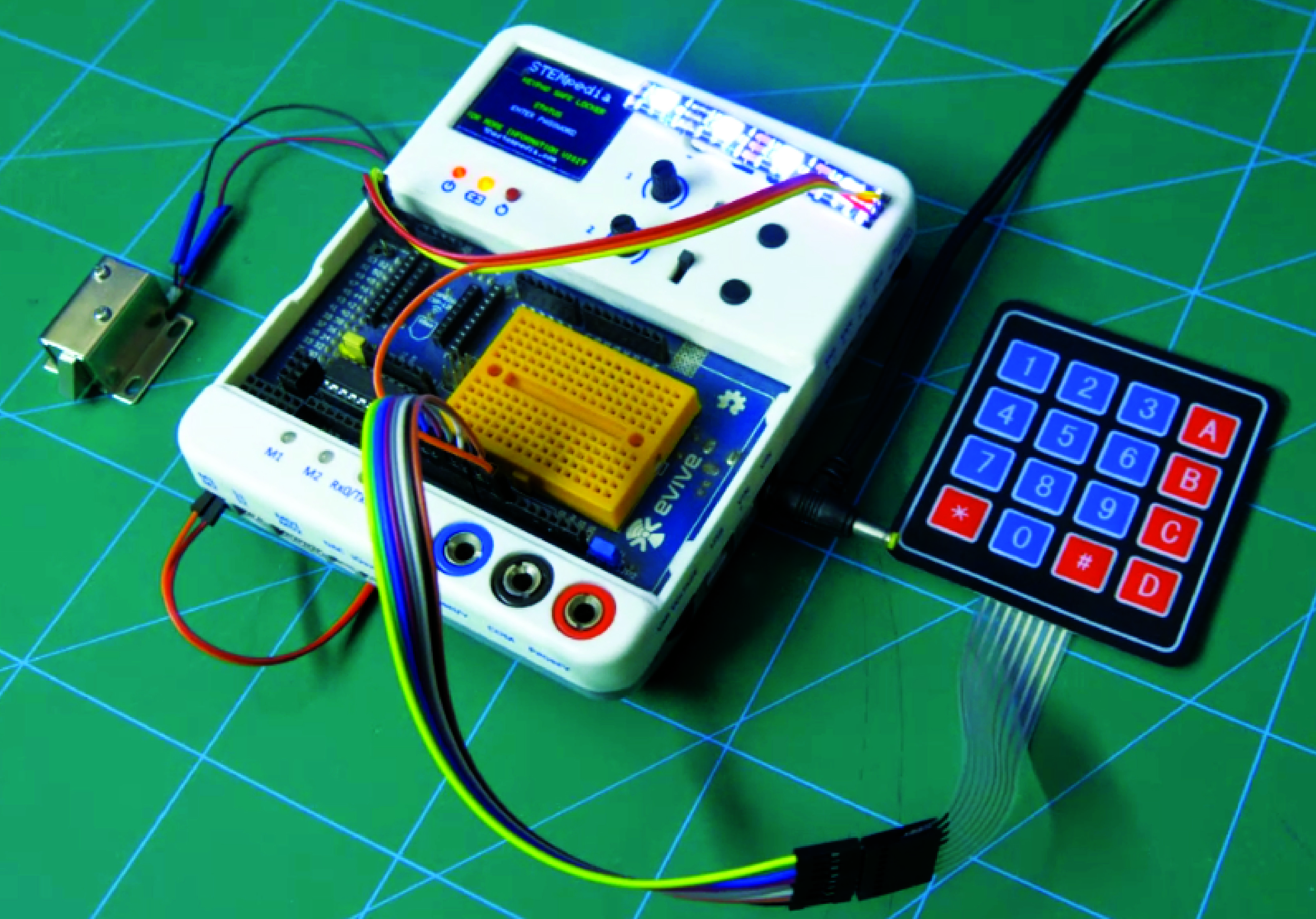 Password Protected Door Locking System - Hackster.io