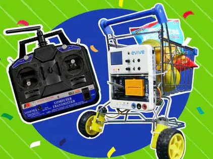 Remote Controlled Shopping Cart Using evive - Hackster.io