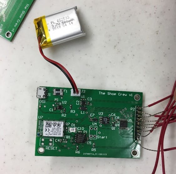 Smart Shoe Sensor - Hackster.io