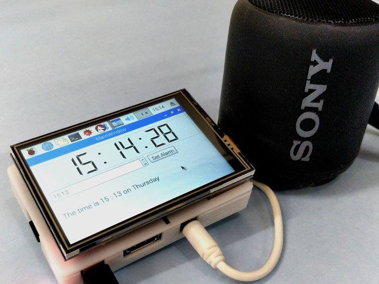 Raspberry Pi Based Jarvis Themed Speaking Alarm Clock - Hackster.io