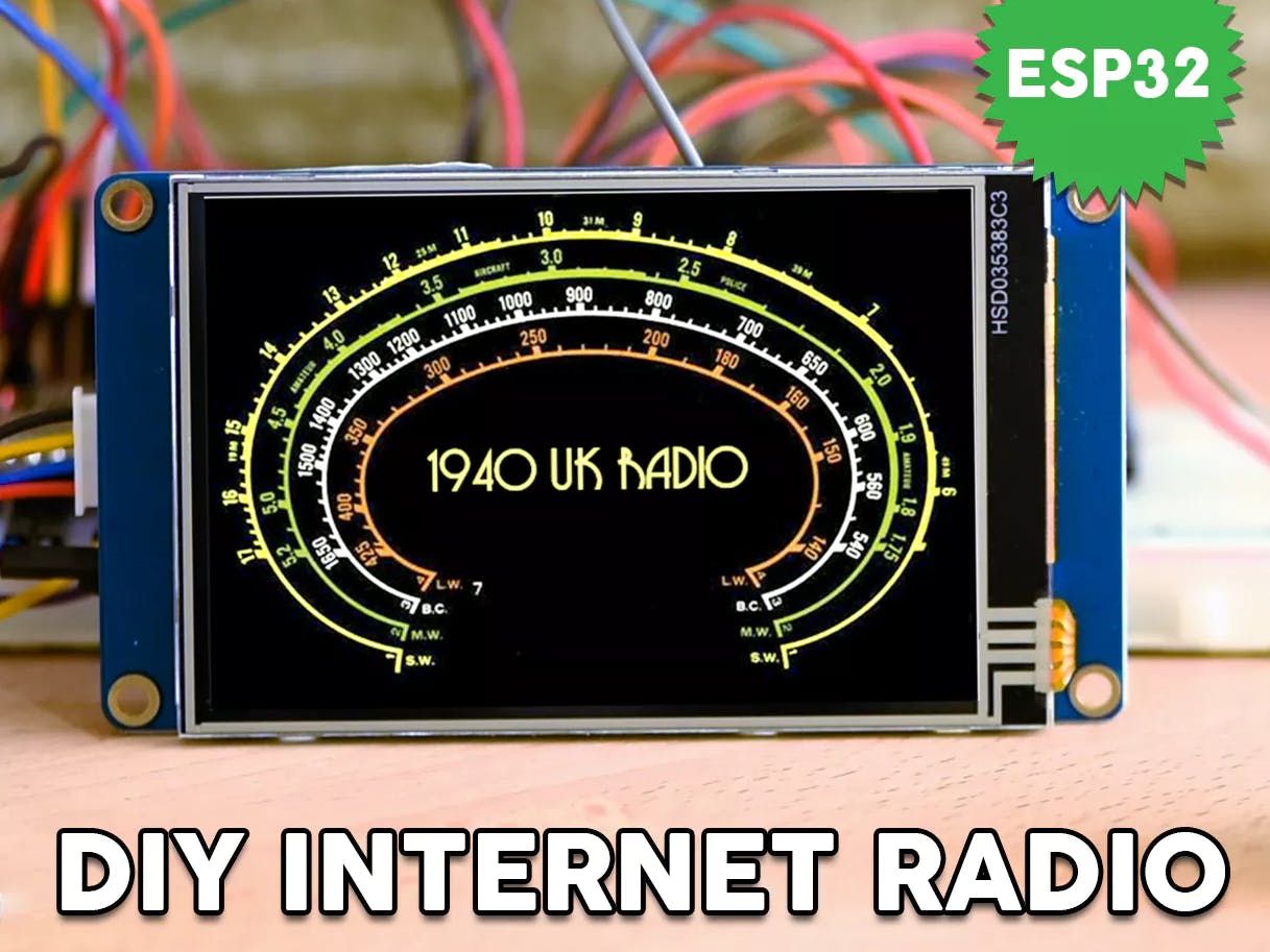 Internet Radio Using An Esp32