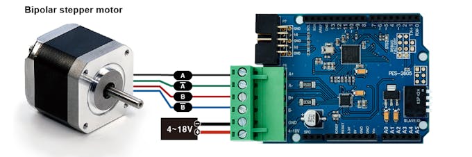 Arduino Control Step Motor Precisely Via Web Arduino Project Hub