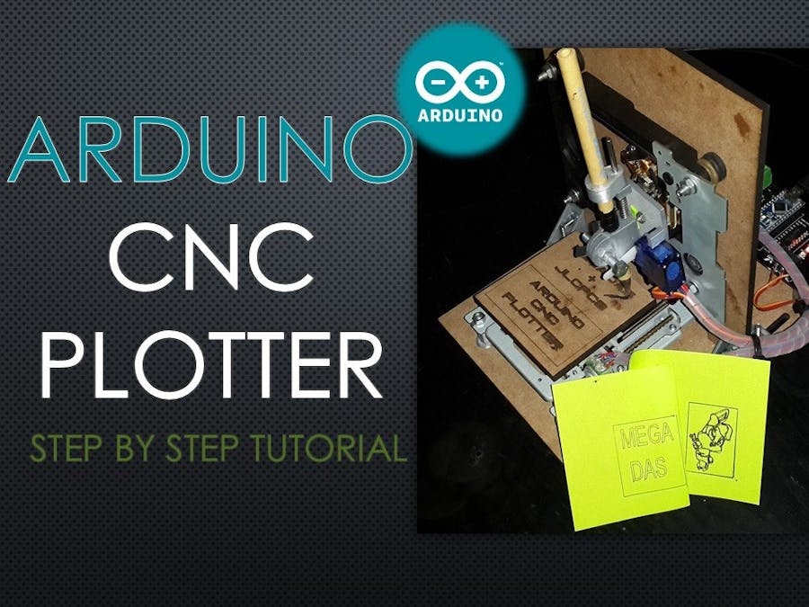 Arduino Cnc Plotter Drawing Machine Arduino Project Hub 5193