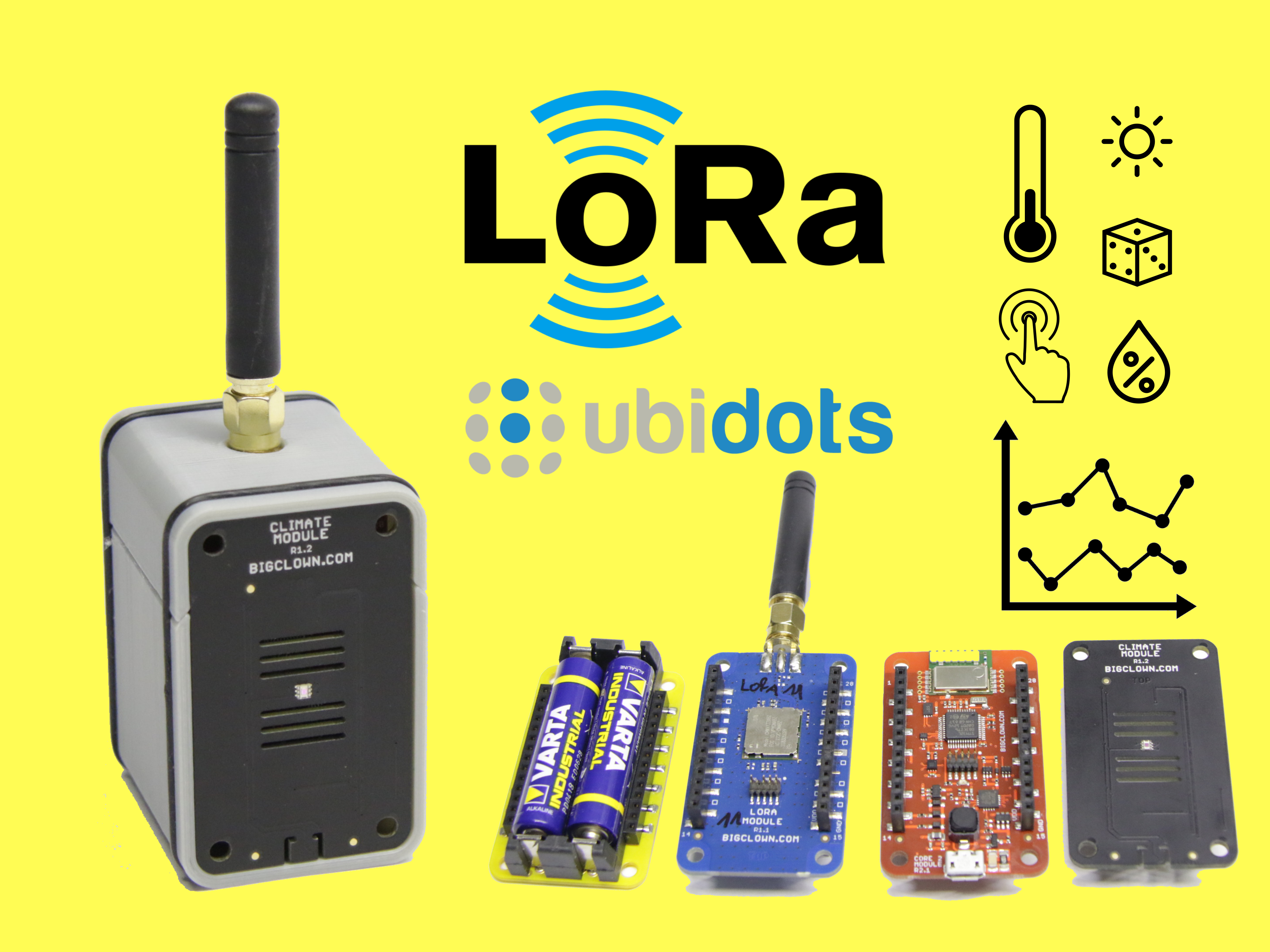 LoRa Climate Monitor: Easy, Open, Low-Power and with Graphs - Hackster.io