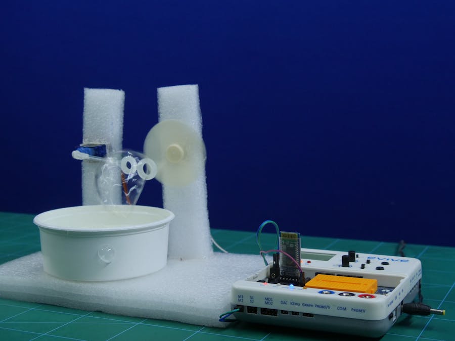 Smartphone Controlled Bubble Blower Using Arduino Arduino Project Hub