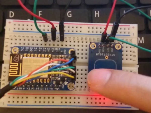 Nodemcu Based Iot Project Connecting Touch Sensor