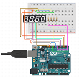 Stopwatch Using 4 Digit 7 Segment Display Arduino Vrogue
