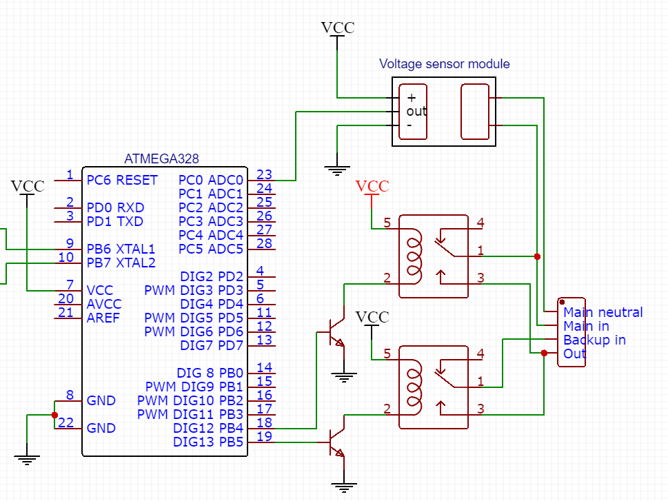 Simple Power Failure Switching System - Hackster.io