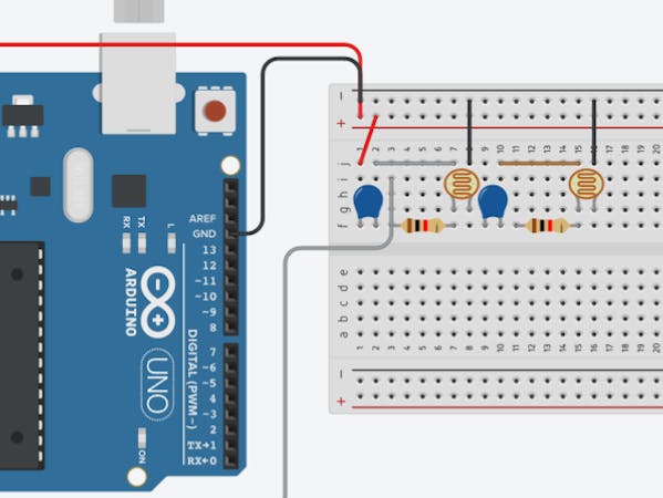 4-Channel Photoresistor - Arduino Project Hub