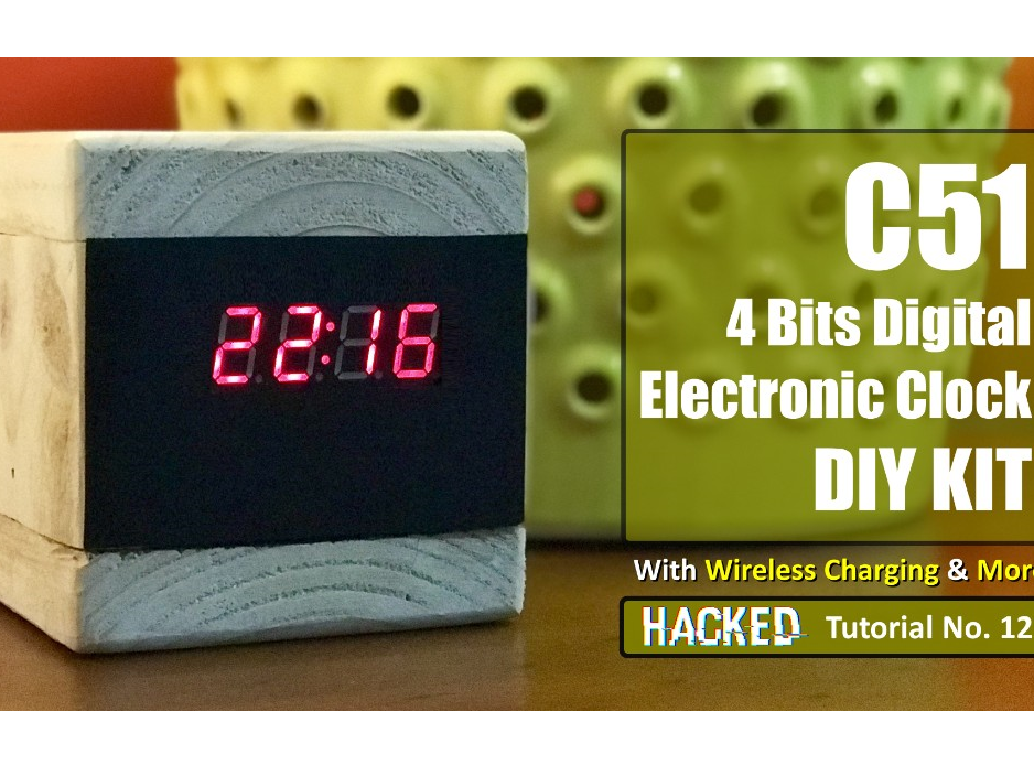 DIY Wooden Clock - Hackster.io