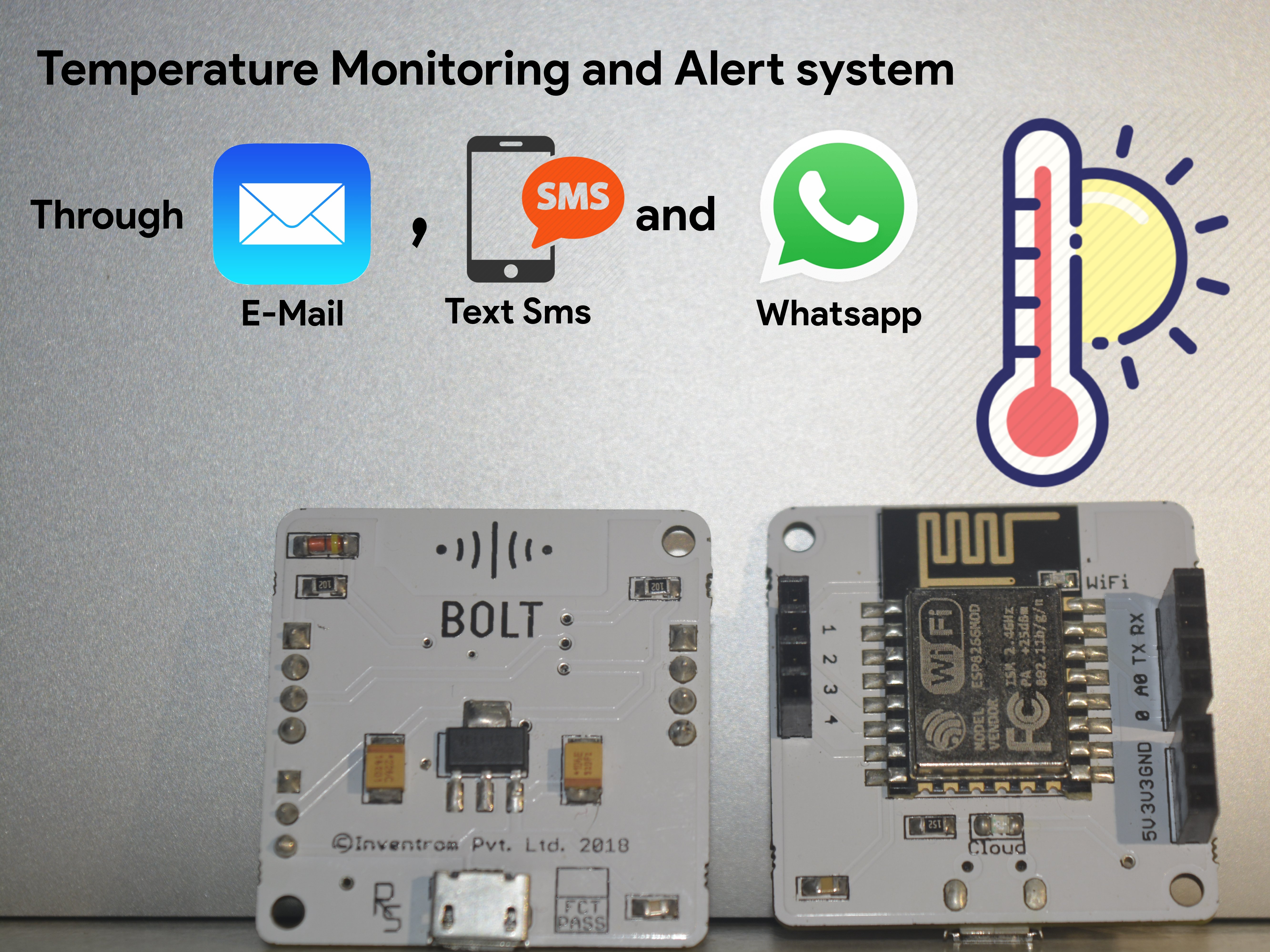 Temperature Monitoring & Alert System Using Bolt IoT - Hackster.io