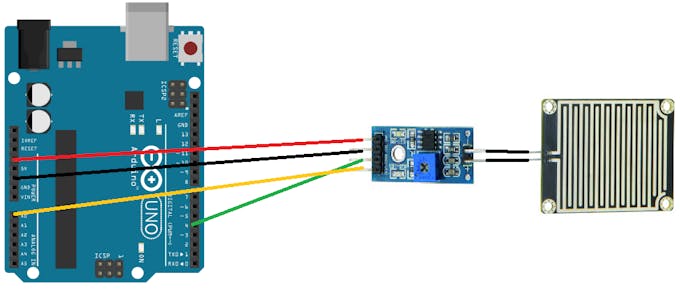How To Use A Rain Sensor Arduino Project Hub
