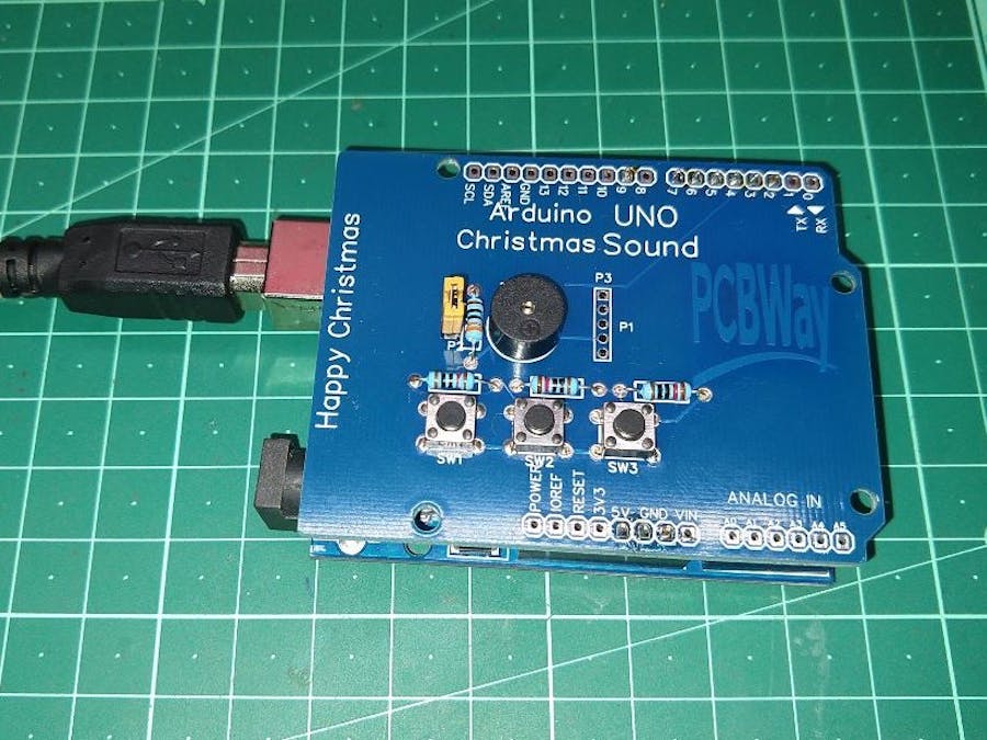 Arduino Christmas Sounds Fun Project Arduino Project Hub