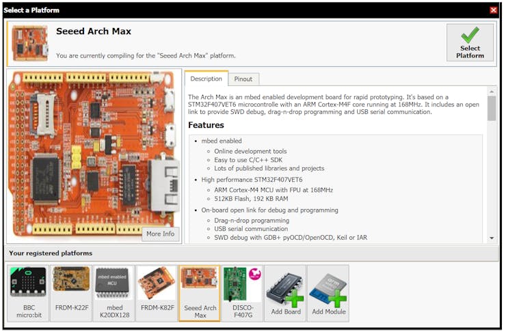 Easy Programming STM32F407 Discovery Board with mbed - Hackster.io