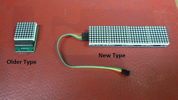 Esp8266 Animated Clock On 8x8 Led Matrices ESP8266 MAX7219 Dot Matrix