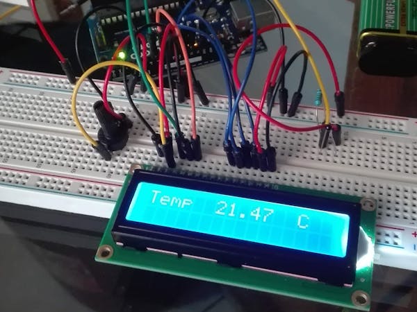 Digital Thermometer [For Beginners!] - Arduino Project Hub