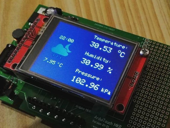Arduino MKR Weather Monitor - Arduino Project Hub Arduino MKR Weather Monitor - Arduino Project Hub