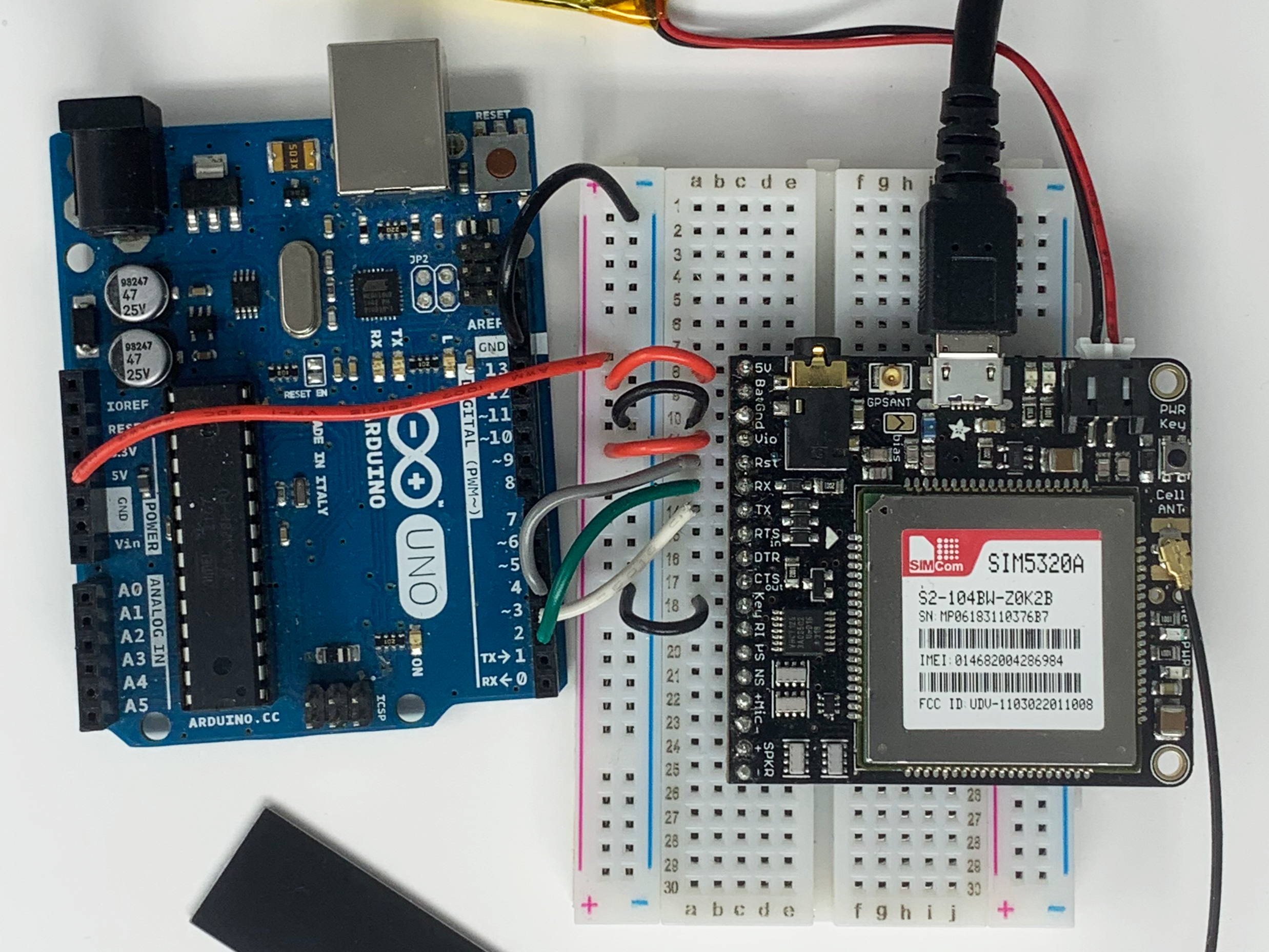 Adafruit FONA 3G M2M Commands Quickstart - Hackster.io