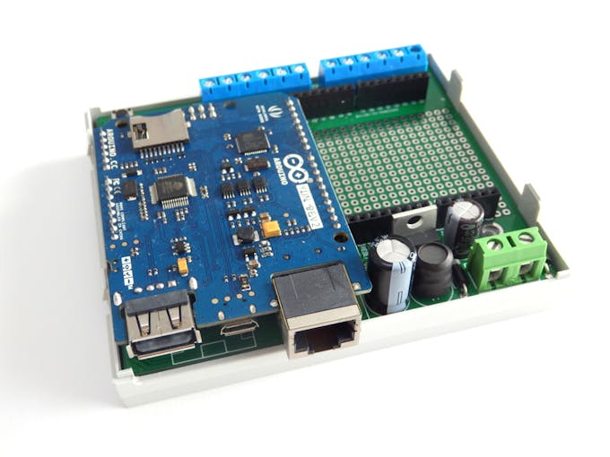 Din Rail Mount For Arduino Yun Uno And Nano Arduino Project Hub