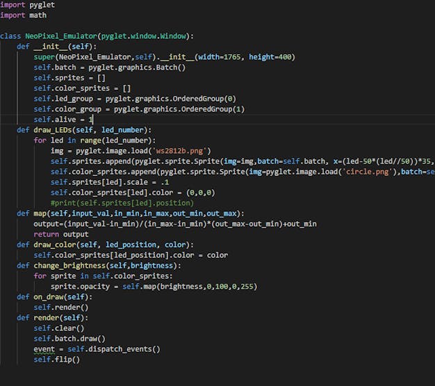 NeoPixel Emulator with Python - Hackster.io