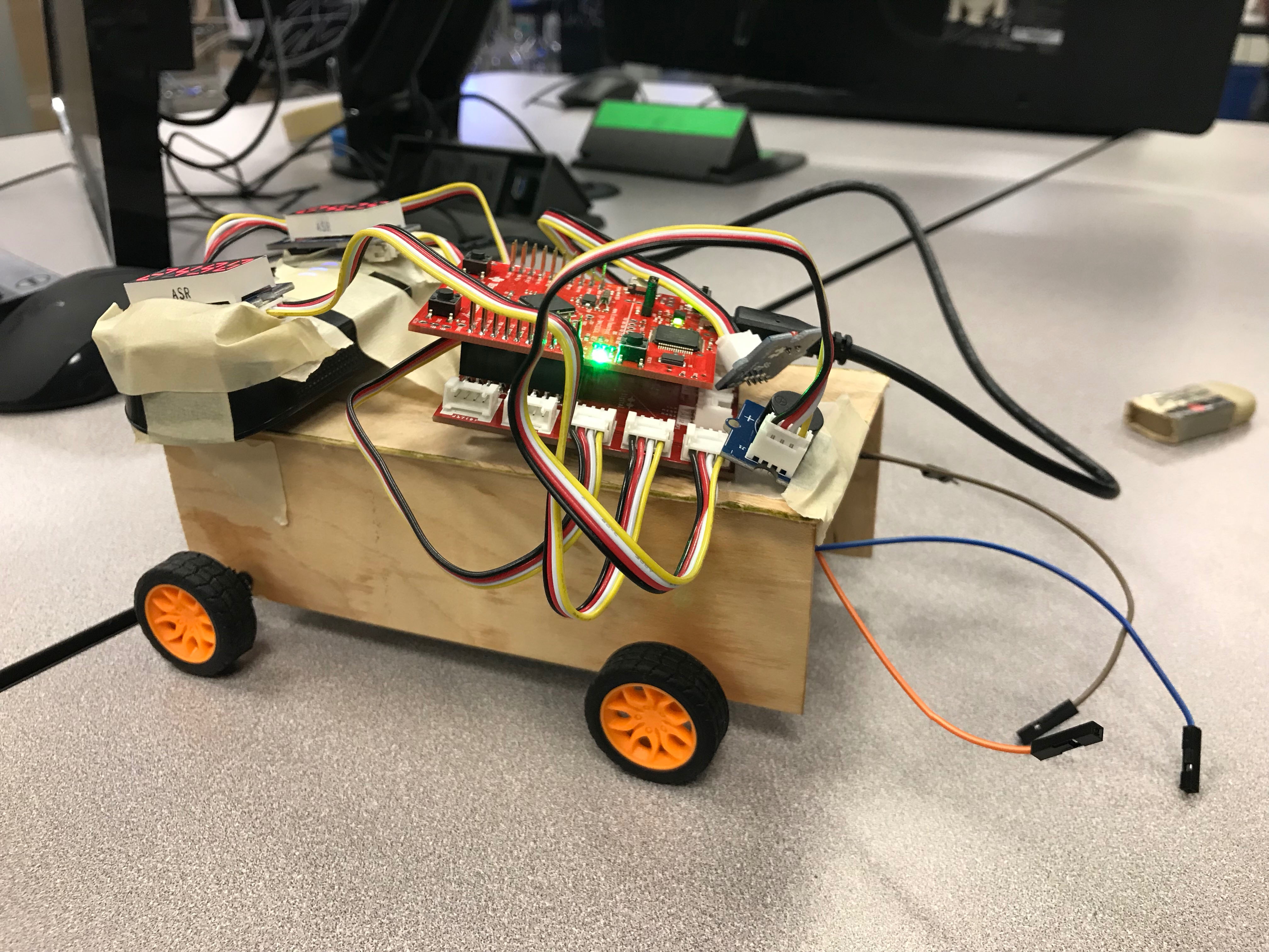 Nighttime Auxiliary Obstacle Avoidance Alarm - Hackster.io