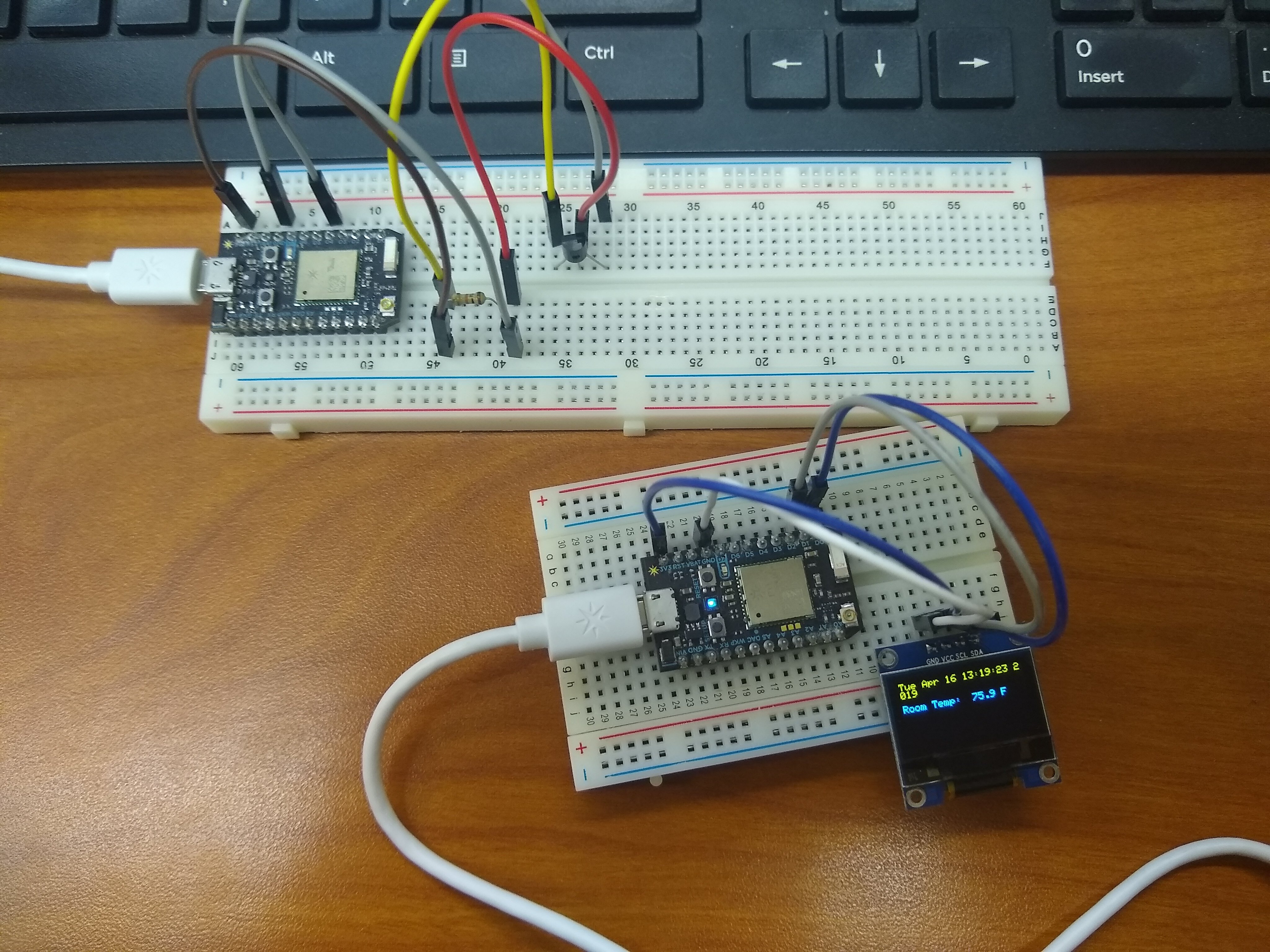 MEGR 3171 Photon Project Temperature Display - Hackster.io