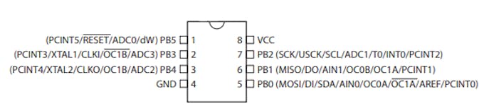 An Attiny85 Deep Dive Lesson 1 Programming An Avr Arduino Project Hub 