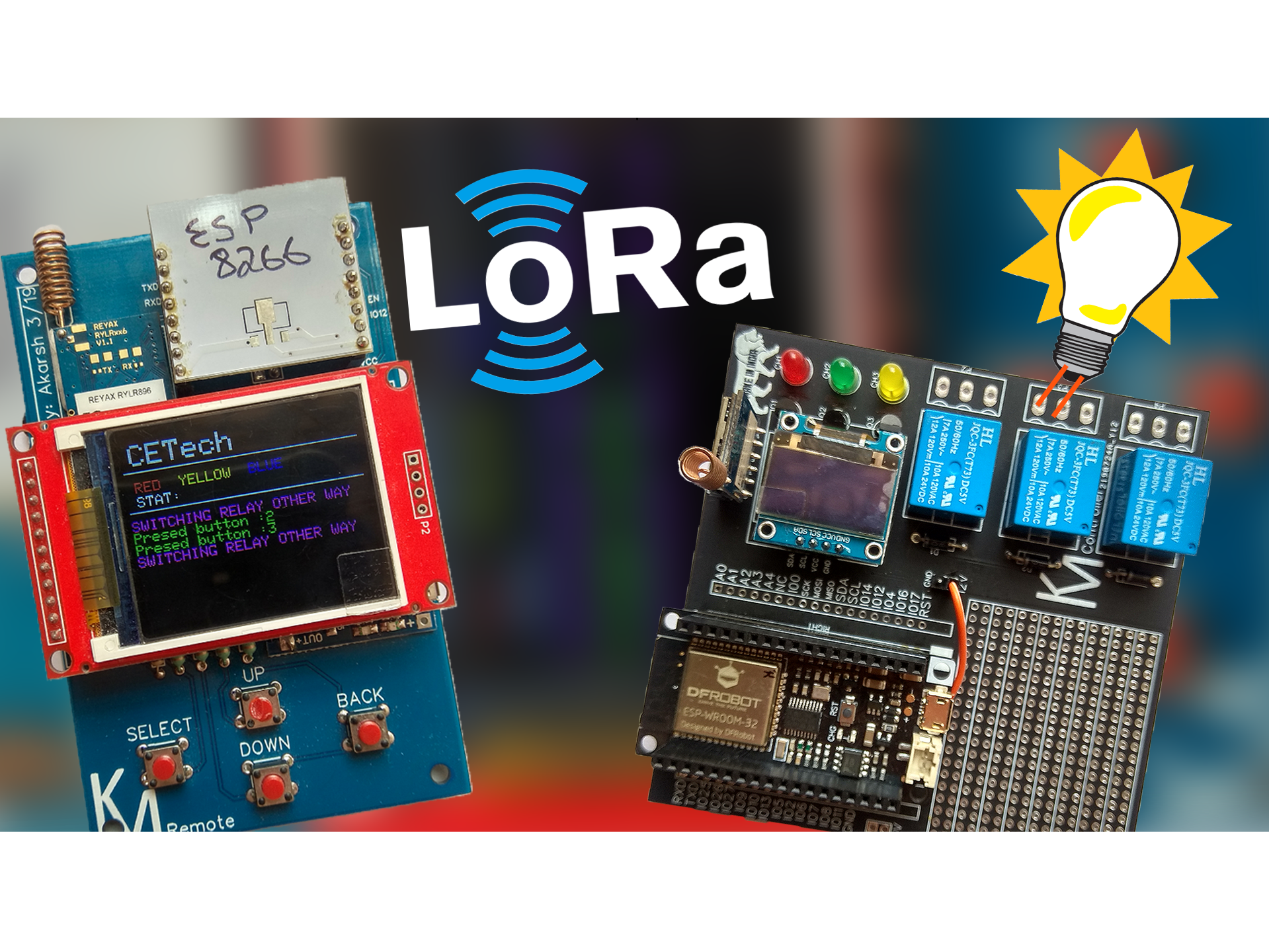 Control Home Appliances Over LoRa | LoRa Remote Control - Hackster.io