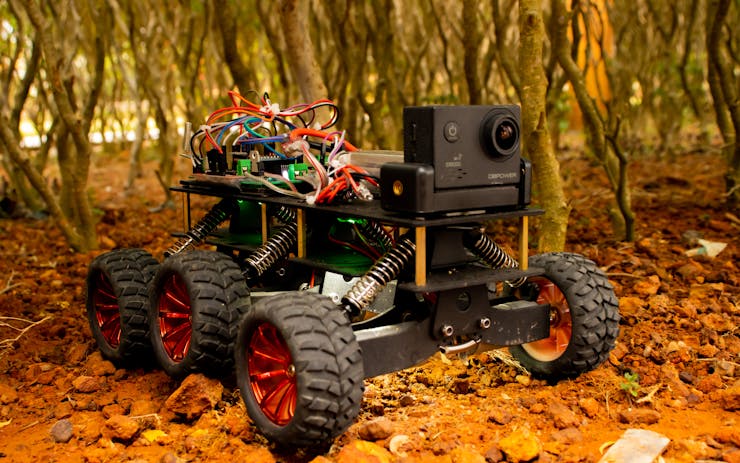 Amazing 6WD Off-Road Robot | Arduino RC Robot - Hackster.io