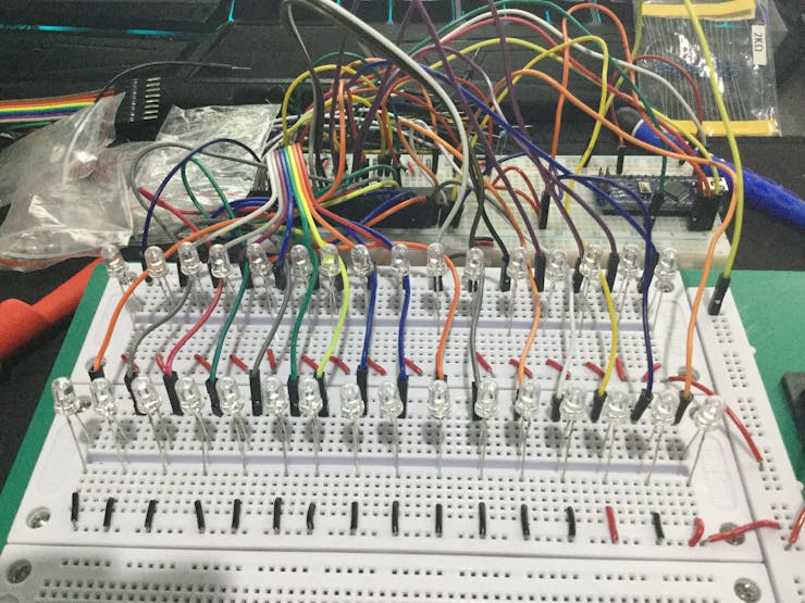 5 Pins, 32 LEDs, 2 LED Drivers [TLC5940] - Hackster.io