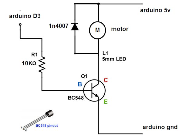 How to Drive DC Motor with Arduino - Arduino Project Hub