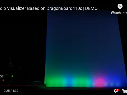 Audio Visualizer Using DragonBoard410c - Hackster.io