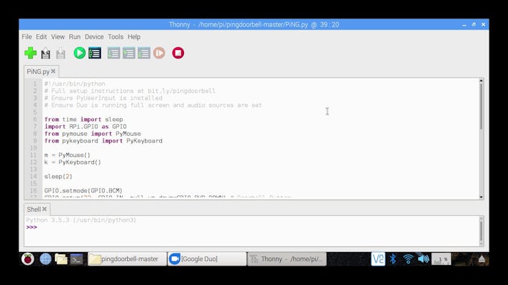1986 PiNG Video Doorbell - Hackster.io
